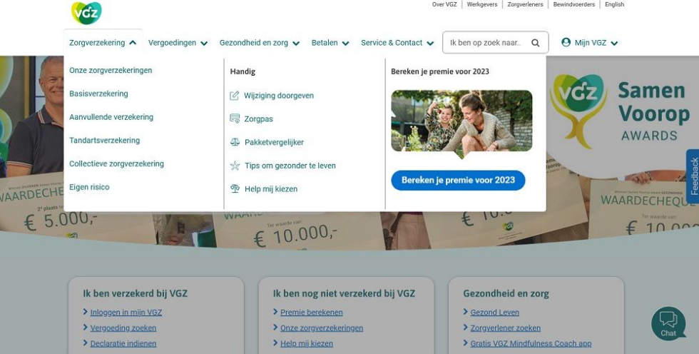 Op zoek naar de VGZ contact? Alle contacten vind je hier