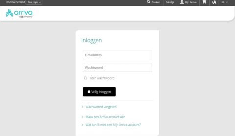 Hoe kunt u contact opnemen met Arriva? - Nummerinformatiedienst