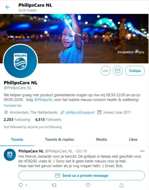 Hoe kunt u contact opnemen met Philips - Nummerinformatiedienst