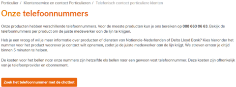 Nationale Nederlanden Contact ? | Bel ☎ [ 0906-1516 ] - Hotline