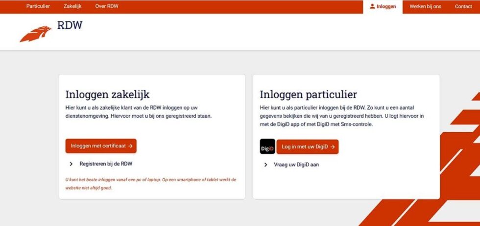 Alle RDW contact informatie en manieren van communicatie